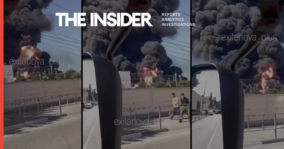 Oil refinery in Russia’s southern port of Tuapse on fire after ...